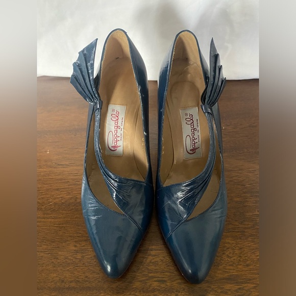 Pappagallo | Shoes | Vintage Pappagallo Pumpsheels Womens Size 55mmade ...